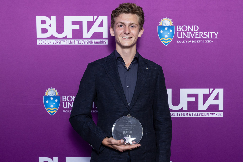 Meet 2022 BUFTA Jury Prize winner Jamali van Heerden | Bond University | Gold Coast, Queensland ...